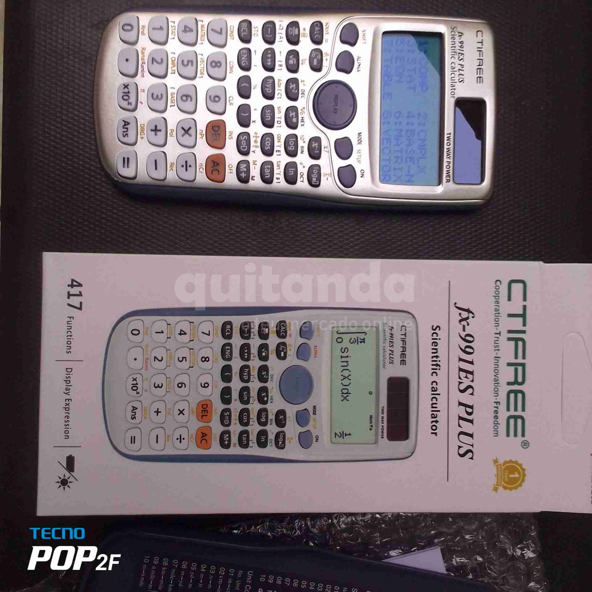 Calculadora Científica 991 Es Plus Casio/ CTIFREE - Quitanda