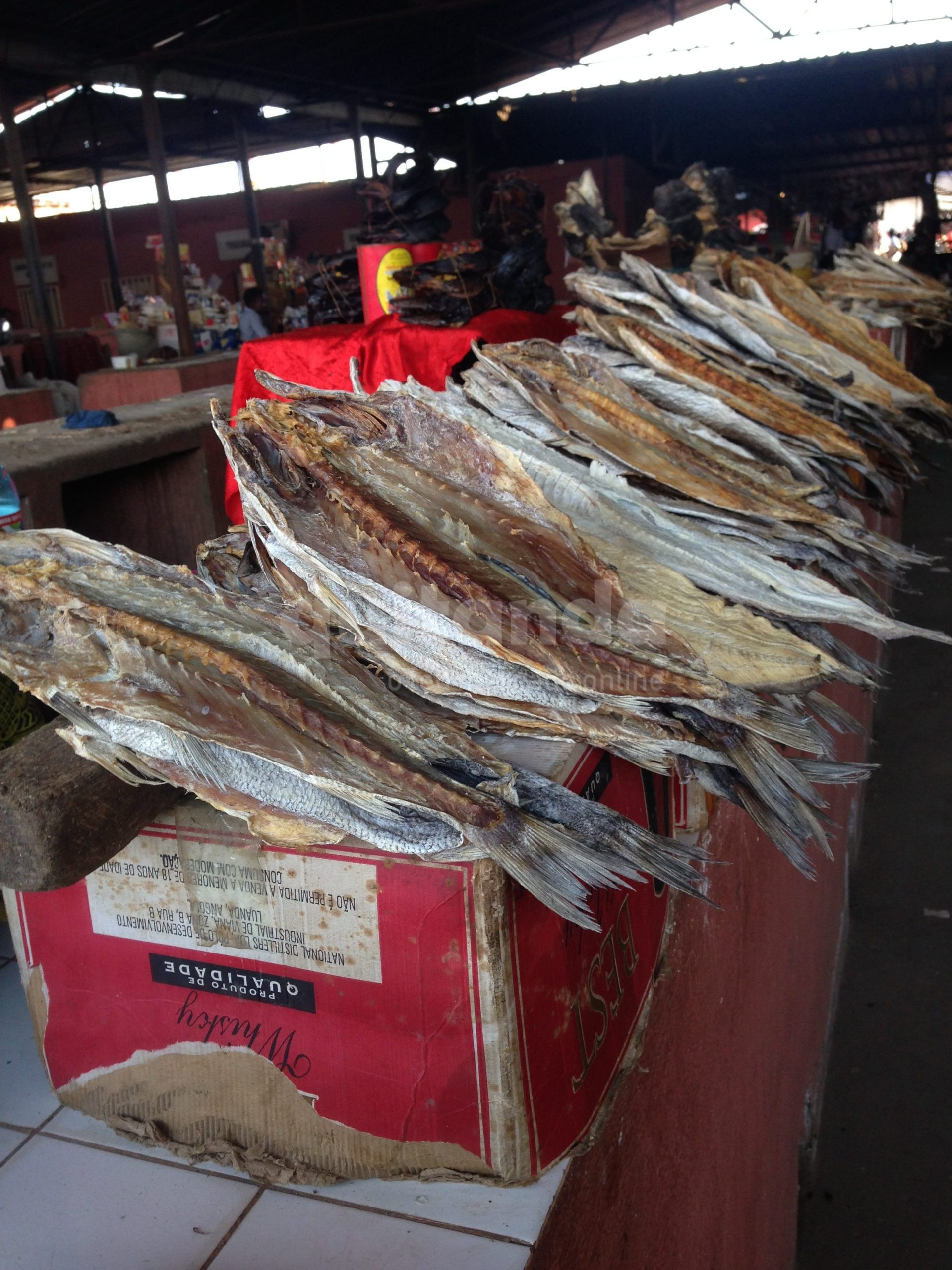 Peixe seco - Quitanda