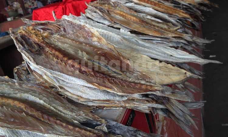 Peixe seco - Quitanda