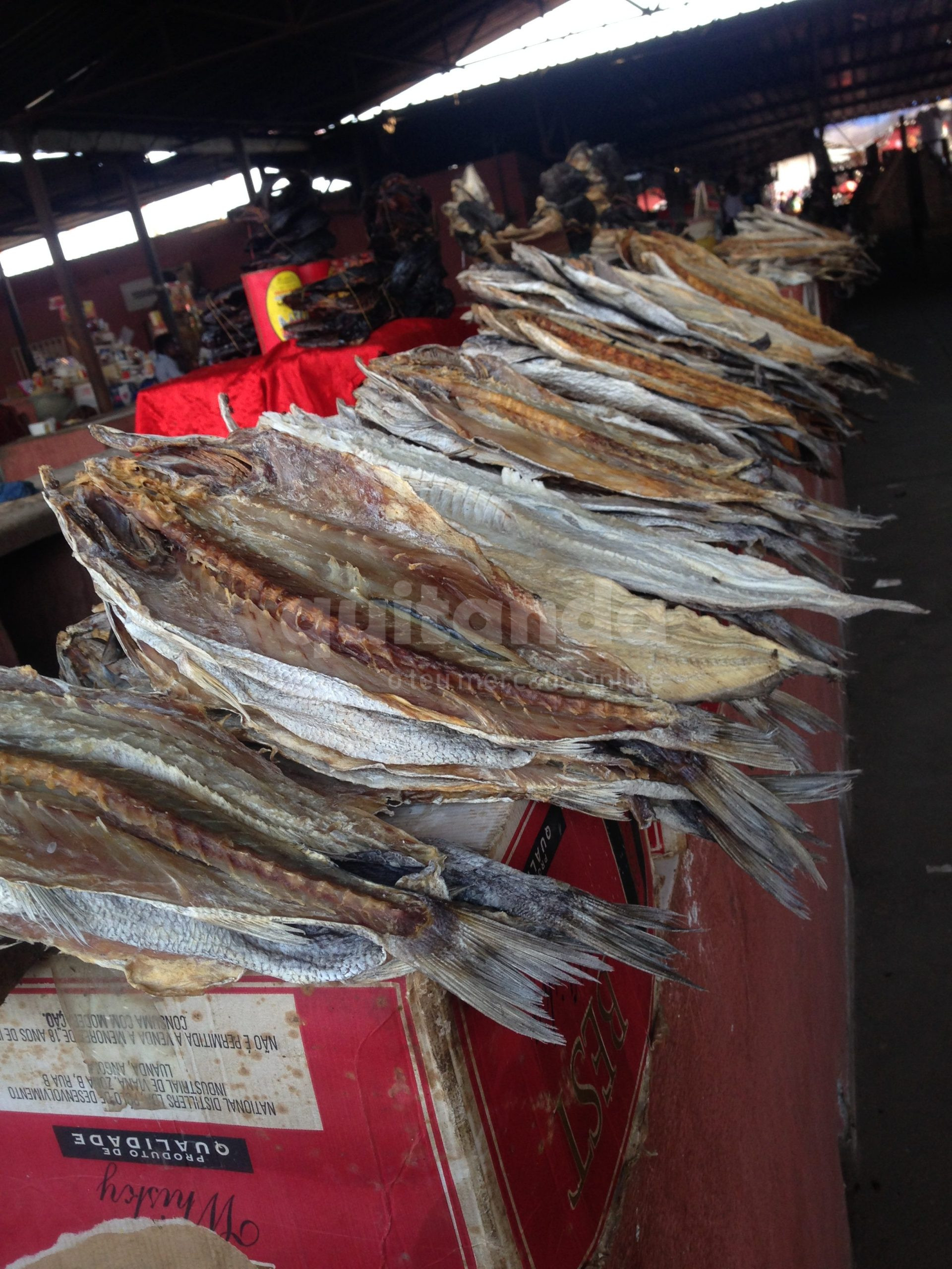 Peixe seco - Quitanda