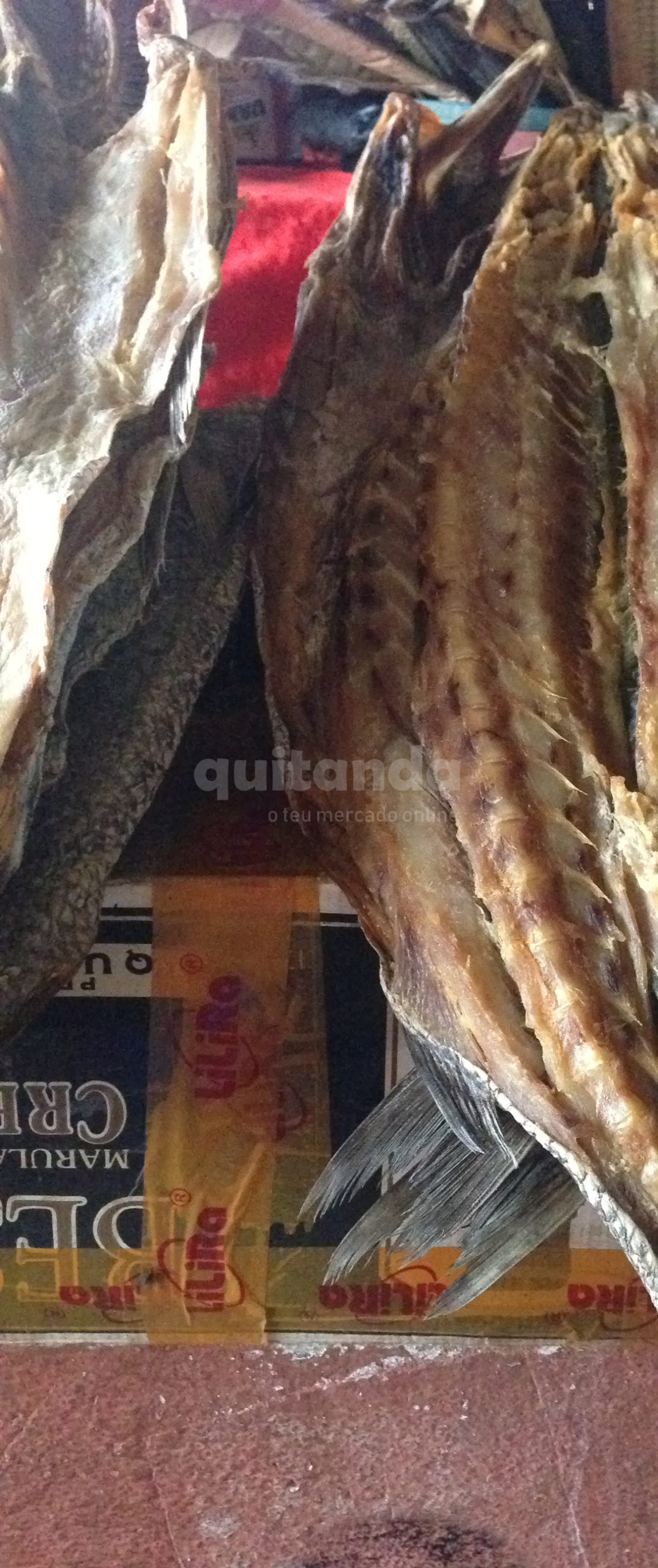Peixe seco - Quitanda