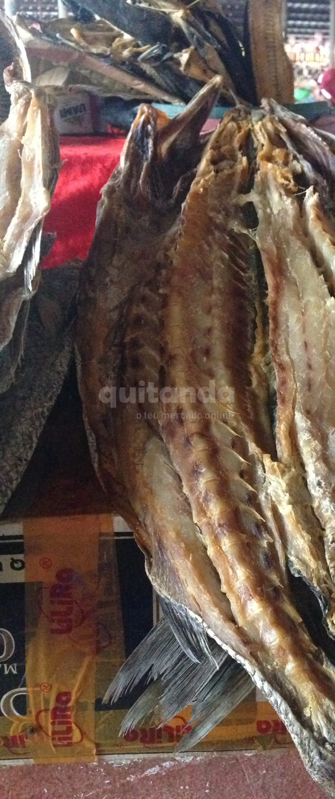 Peixe seco - Quitanda