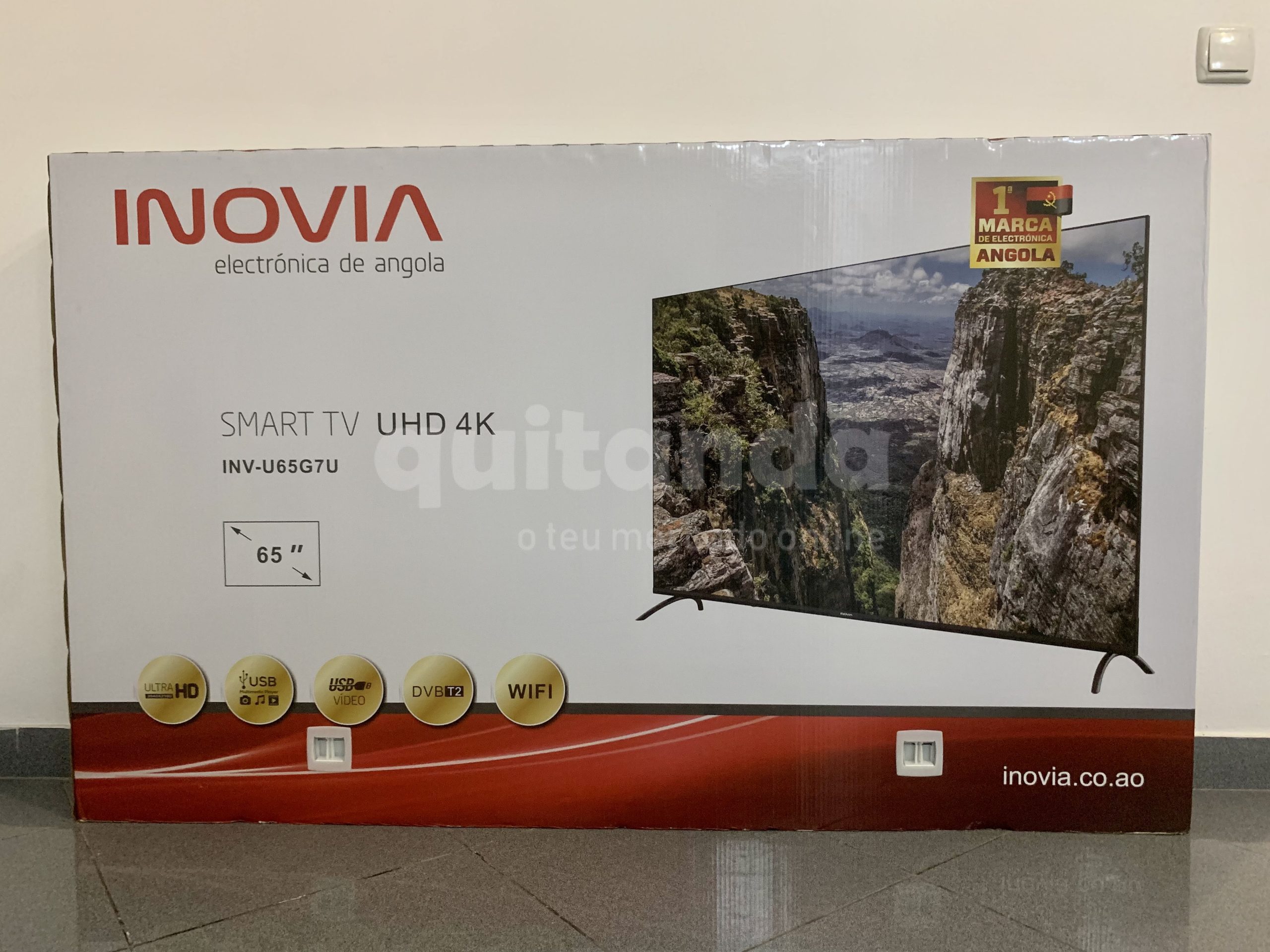 Vender: Smart TV INOVIA 65 4K UHD - Quitanda